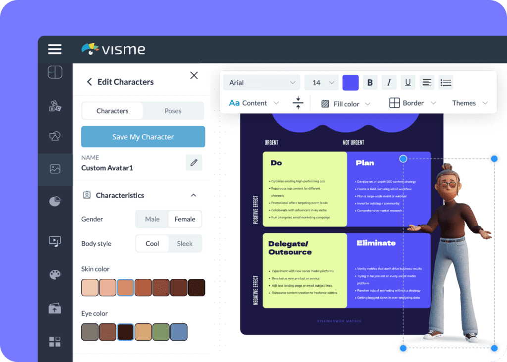 Eisenhower Matrix - Master Time Management | Visme