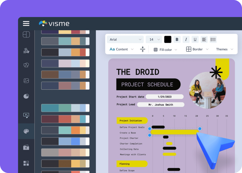 Gantt Chart Maker: Simplify Project Management | Visme
