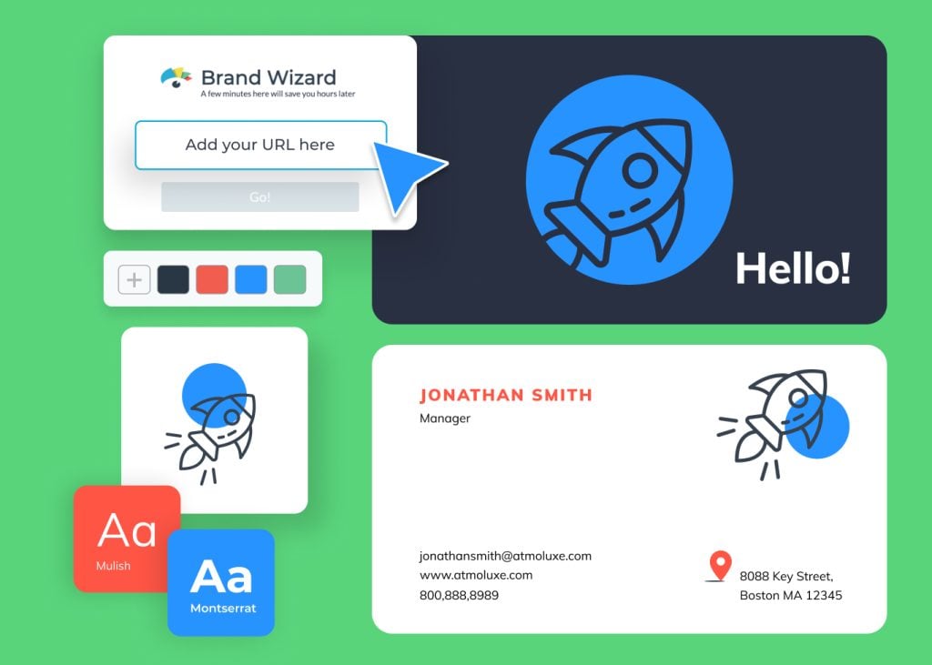 Free AI business card generator for creating beautiful business cards