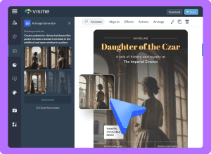 Free AI quote generator to design a quote graphic in less than two minutes
