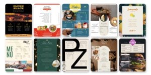 Free Online Menu Maker - Design Your Own Menus | Visme