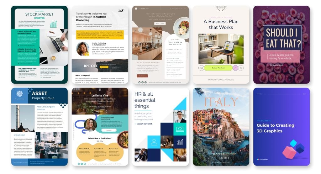 Free Online Newsletter Maker - Create a Newsletter | Visme