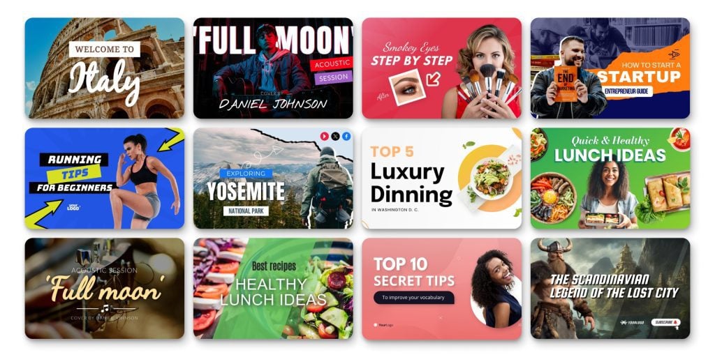 Free Online Youtube Thumbnail Maker | Visme