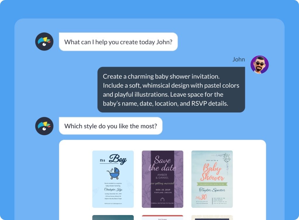 Free AI invitation maker to create beautiful designs for appealing ...