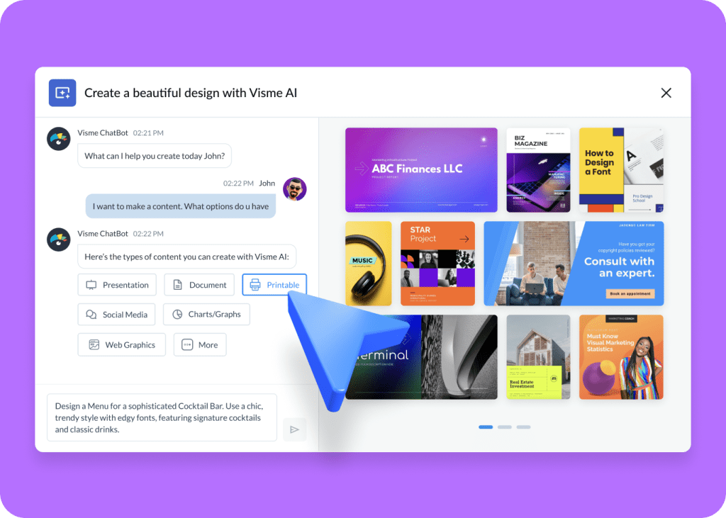 Free AI menu generator to design mouth watering menus for your food ...
