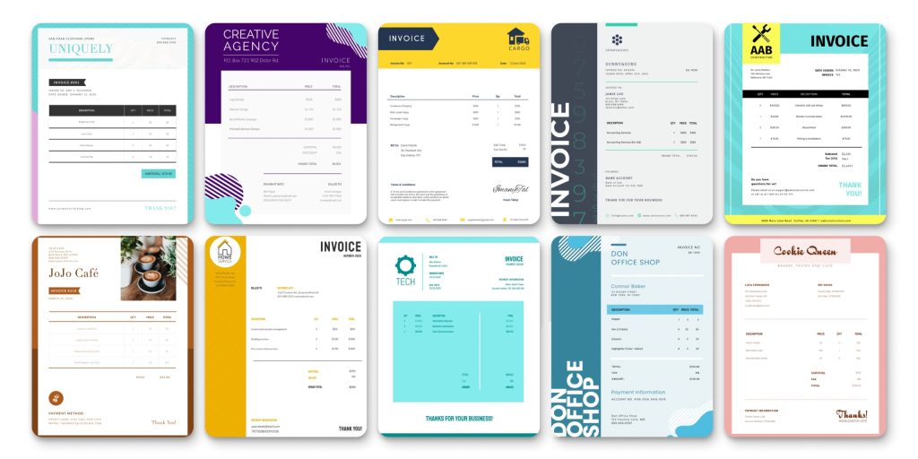 Free Online Invoice Maker - Design Custom Invoices | Visme