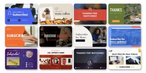 Free YouTube Outro Maker - Create Video Outros | Visme