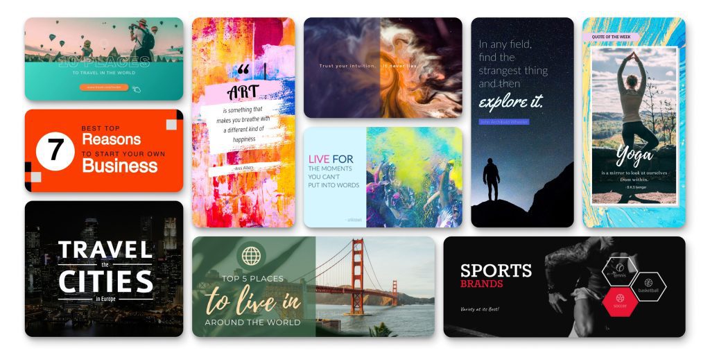 Free Web Graphics Creator - Create Online Graphics | Visme