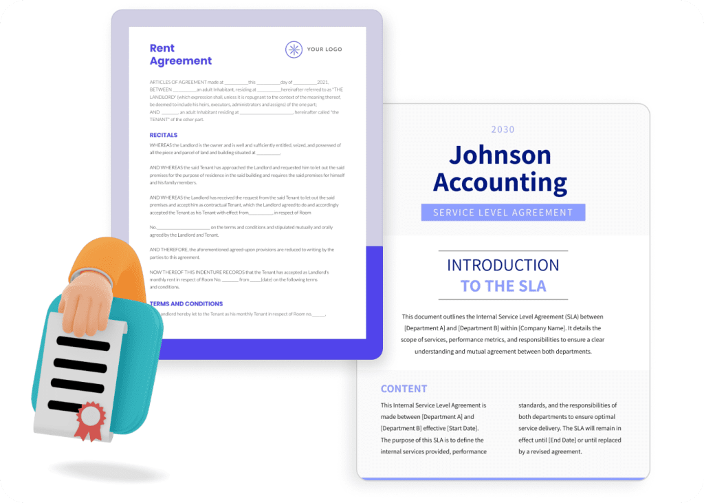 Contract Maker - Create Custom Contracts Easily | Visme