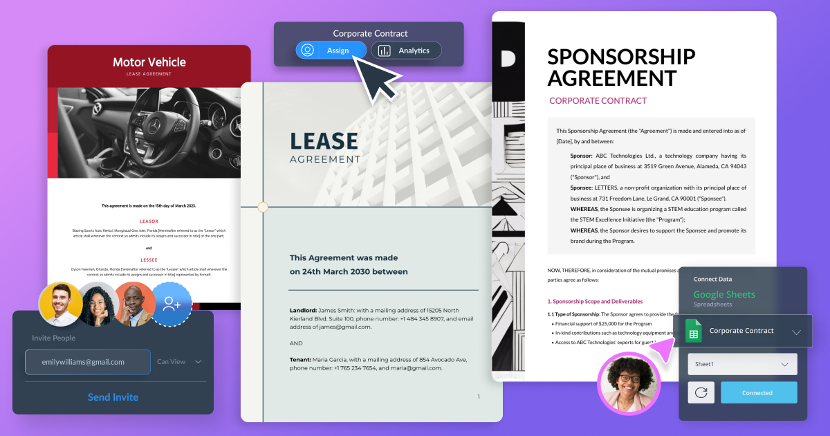 Contract Maker - Create Custom Contracts Easily | Visme