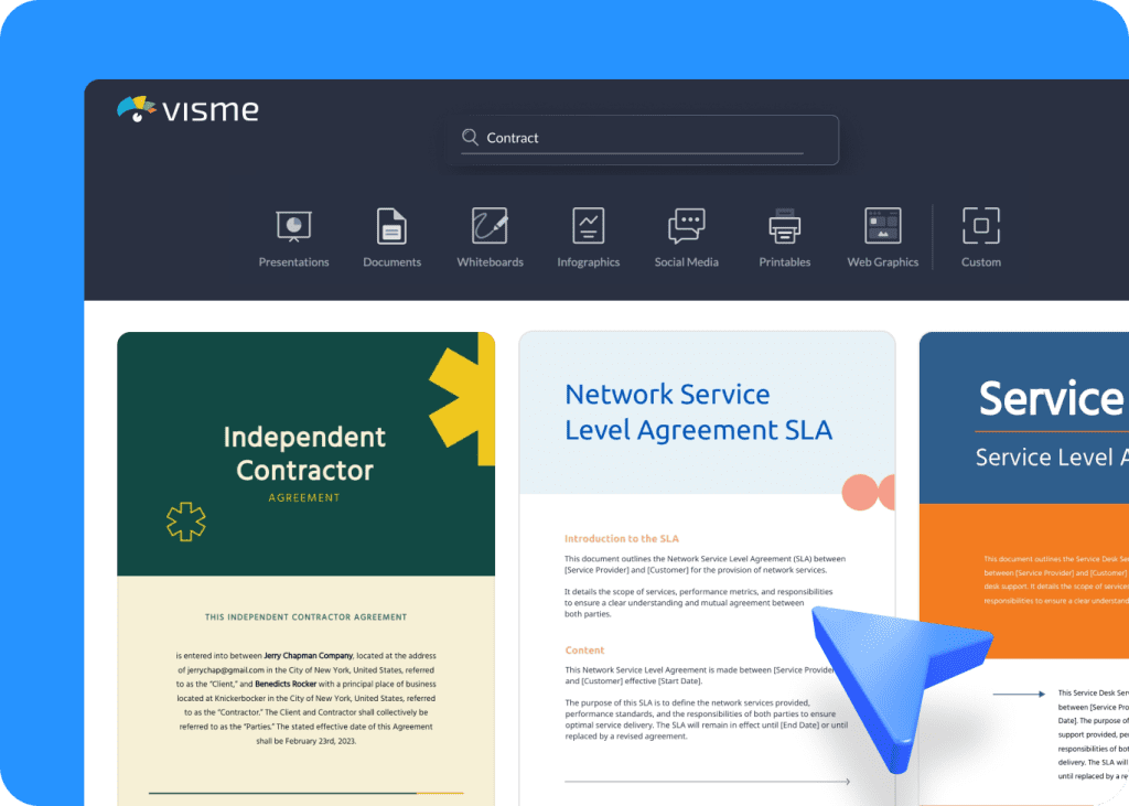 Contract Maker - Create Custom Contracts Easily | Visme