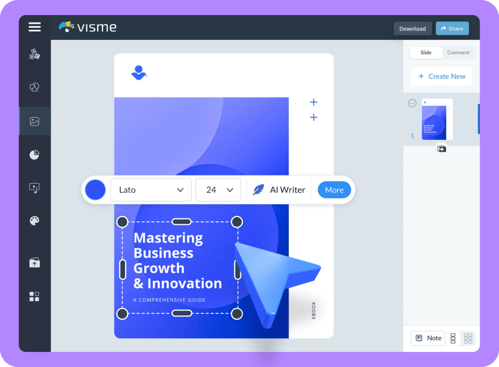 Free AI cover generator for designing all sorts of covers