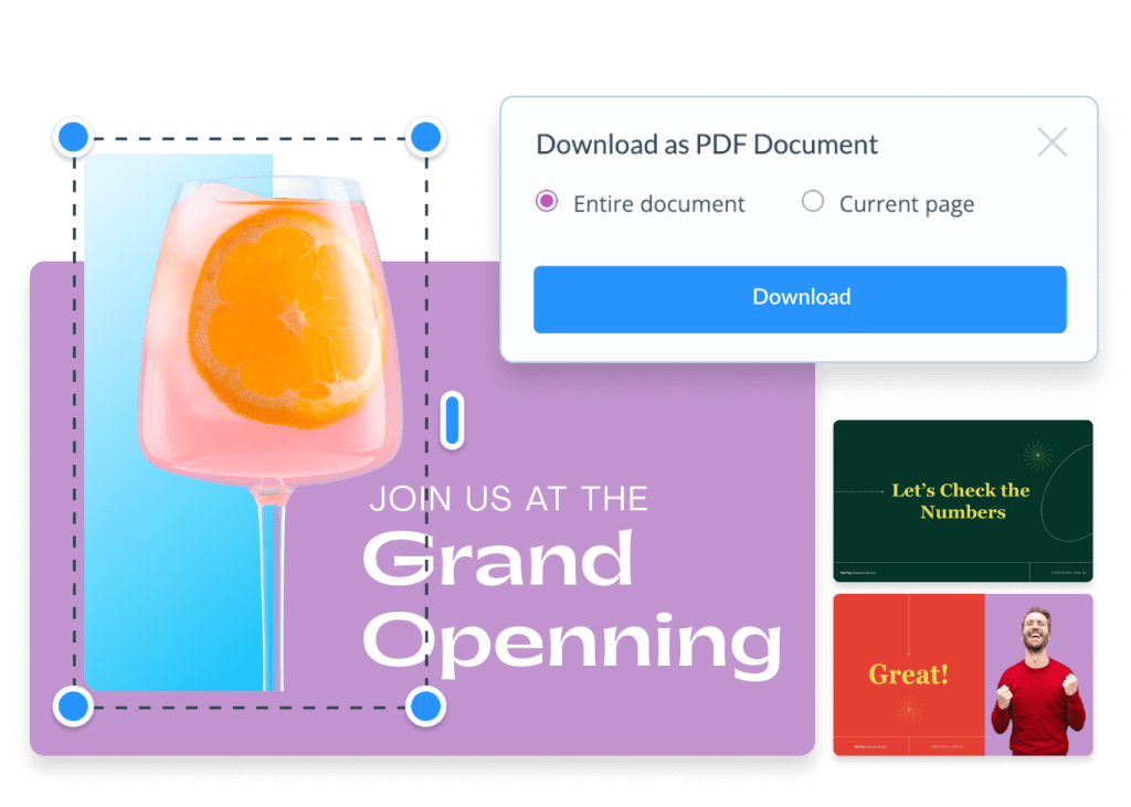 Convert PNG to PDF Seamlessly Online | Visme