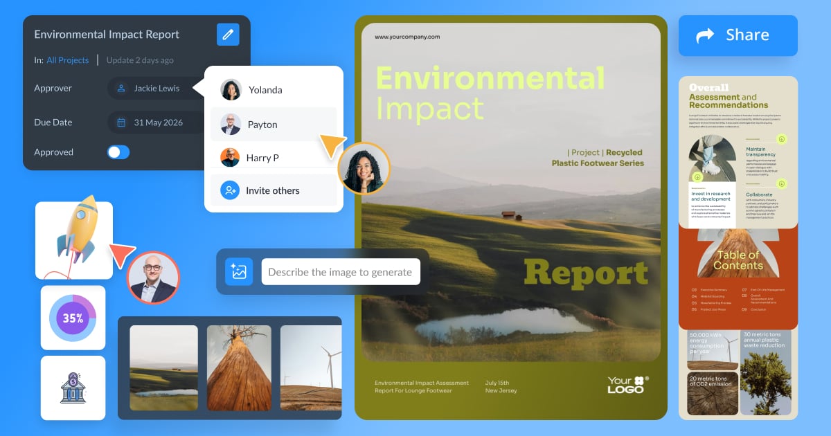 Document Editor: Create & Edit Documents Online | Visme