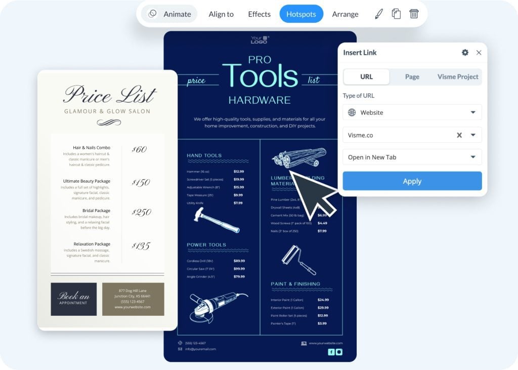 Free Online Price List Maker | Visme