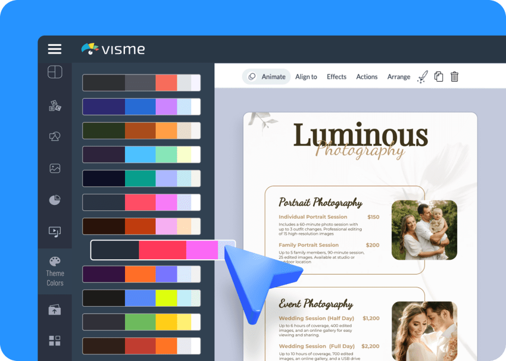 Free Online Price List Maker | Visme