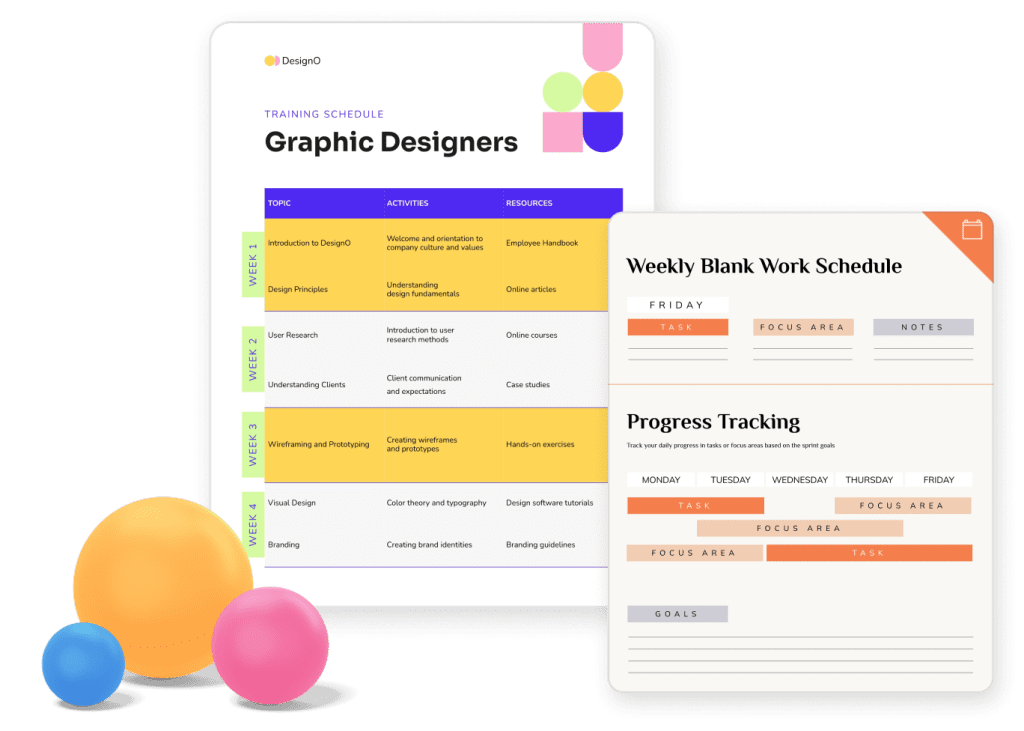 Online Employee Schedule Maker | Visme