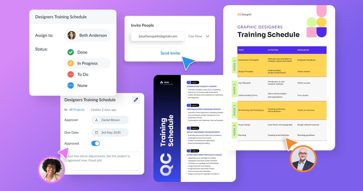 Online Employee Schedule Maker | Visme