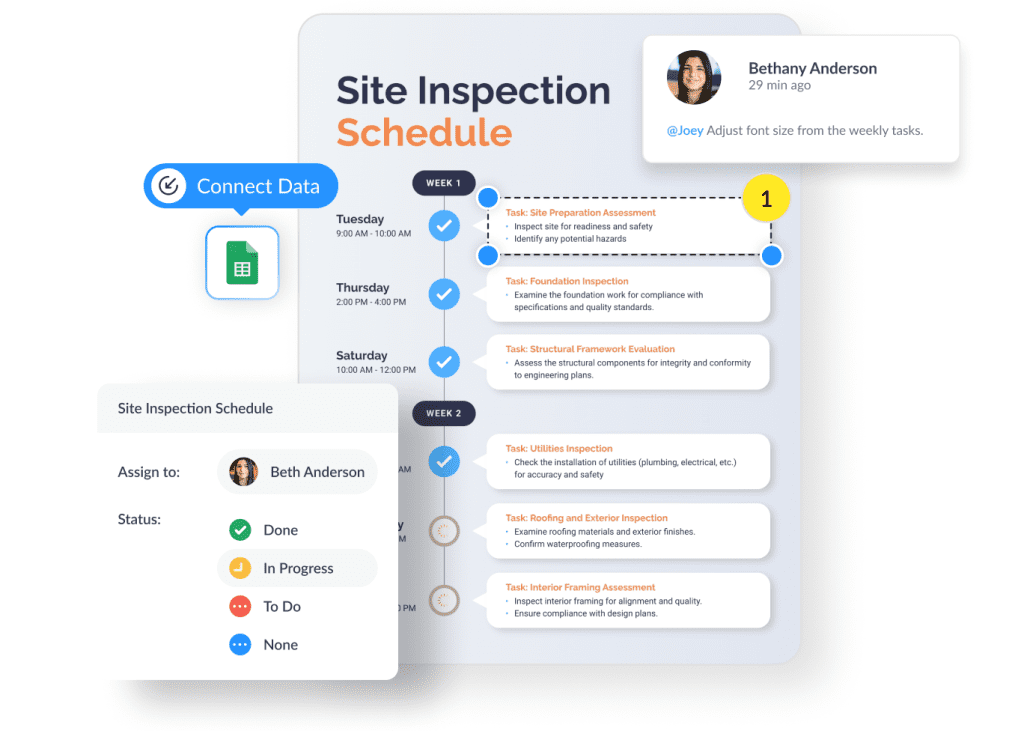Online Employee Schedule Maker | Visme