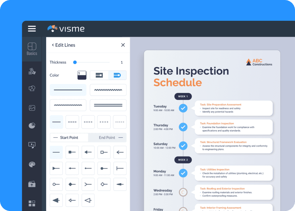Online Employee Schedule Maker | Visme
