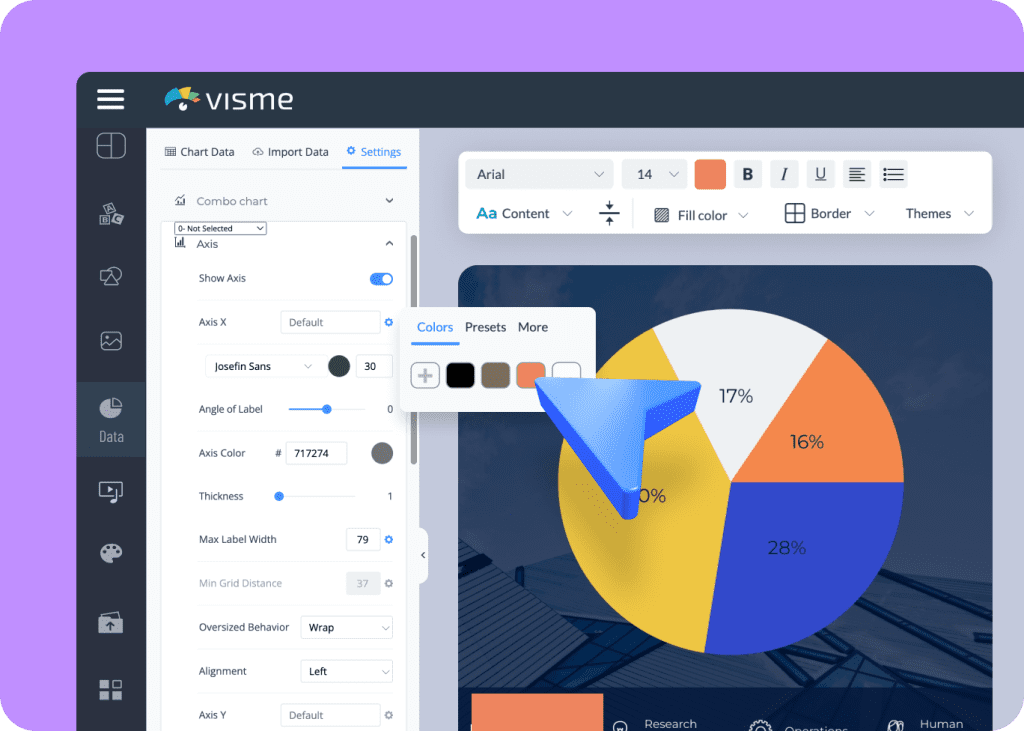 Pie Chart Generator - Create Pie Charts in Seconds | Visme