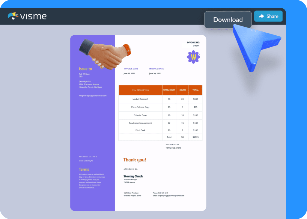 Data Table Maker: Create and Customize Tables Online | Visme