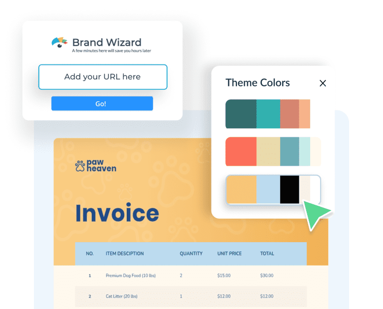 Editable Invoice Templates That Mean Business | Visme